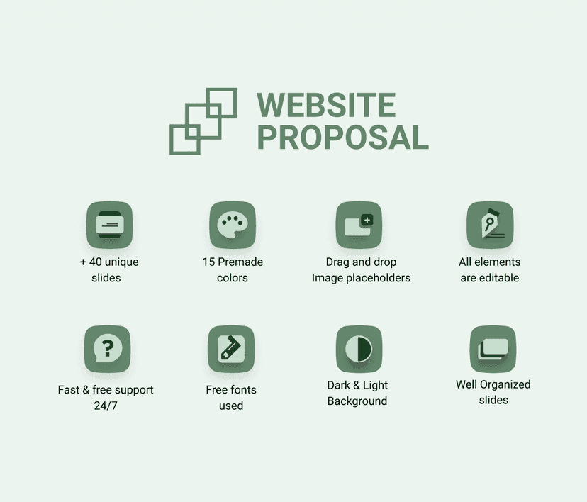 Premast | Website Proposal PowerPoint Presentation Template