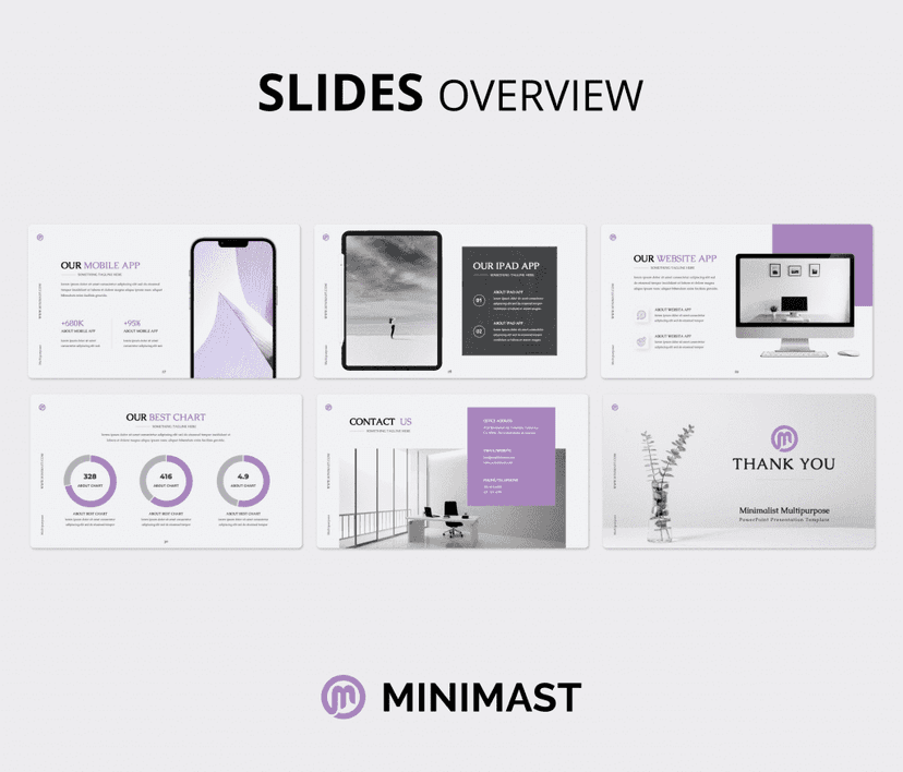 Premast | Minimast - Minimalist Multipurpose PowerPoint Presentation ...