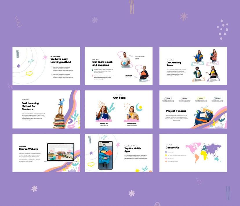 Premast | Evolve - Education and Course Presentation Template.