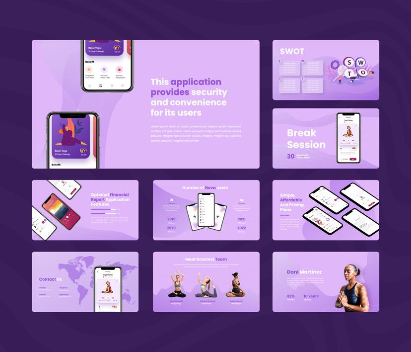 Premast | NOVA - Mobile App Presentation Template.