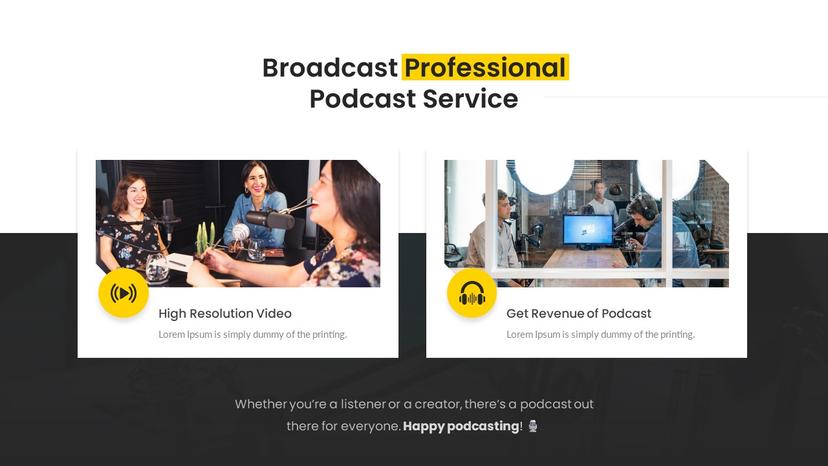 Premast | Youcast- Youcast Podcast Presentation powerpoint