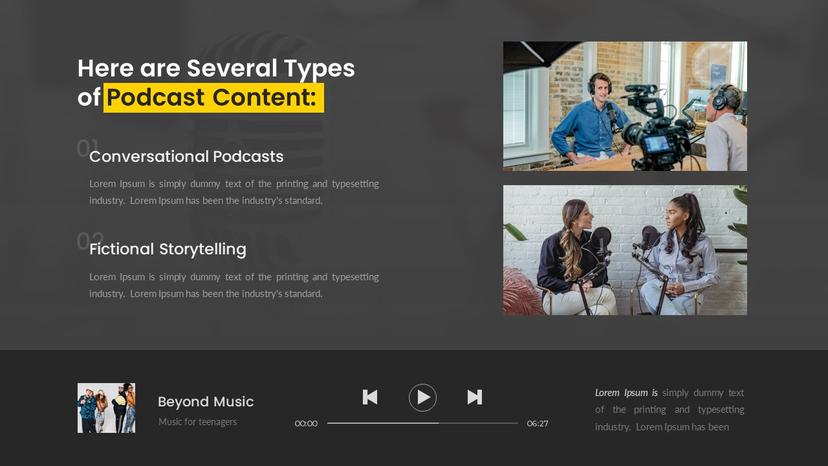 Premast | Youcast- Youcast Podcast Presentation powerpoint