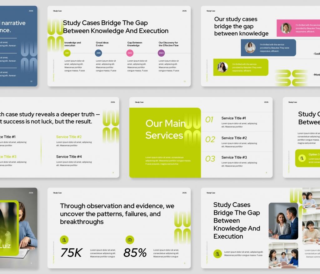 Premast | Business Case Study Pro PowerPoint Presentation Template